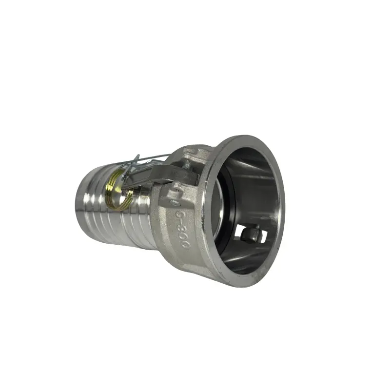 Camlock Type C Aluminium – Female Coupler with Hose Tail
